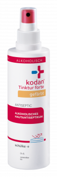 Kodan® Tinktur forte gefärbt 250 ml – Hautantiseptikum mit 24h ...
